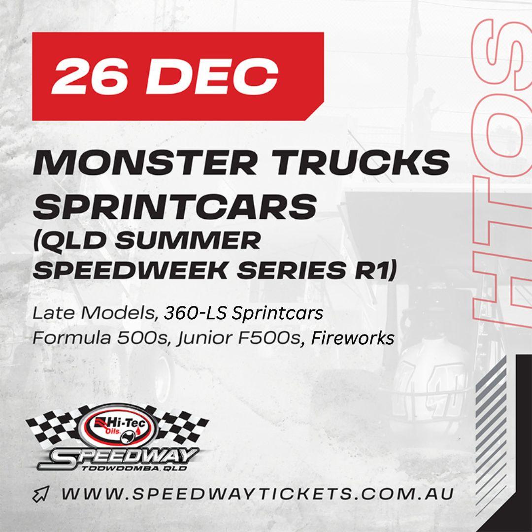 Tickets for Monster Trucks & Sprintcars in Charlton from Speedway Tickets