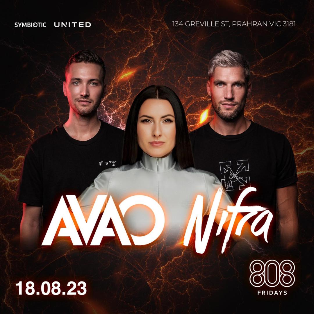 Tickets for AVAO & Nifra - 808 Fridays in Prahran from Ticketbooth