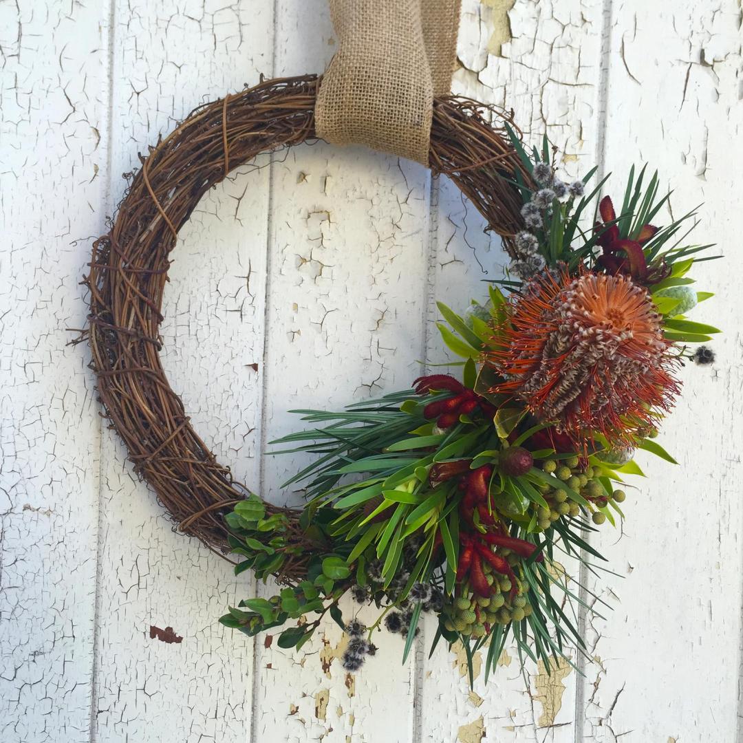 Tickets for Christmas Native Flower Wreaths 5:30 pm SOLD OUT in ...