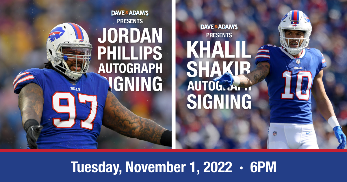 Tickets for Jordan Phillips & Khalil Shakir Autograph Signing in ...