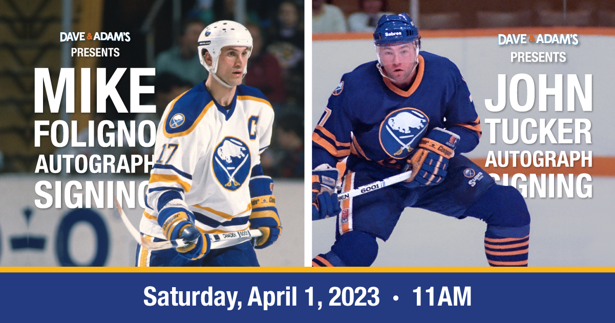 Tickets for Mike Foligno & John Tucker Autograph Signing in ...