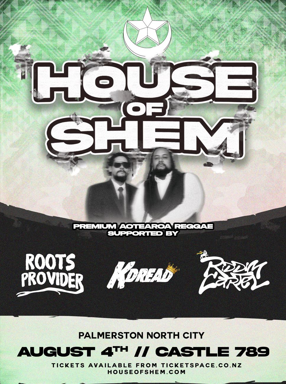 Tickets for HOUSE OF SHEM & Guests | Palmerston North in Palmerston North from Ticketspace