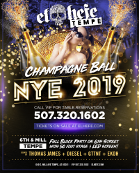 Tickets for Champagne Ball Block Party NYE 2019 in Tempe from Riot ...