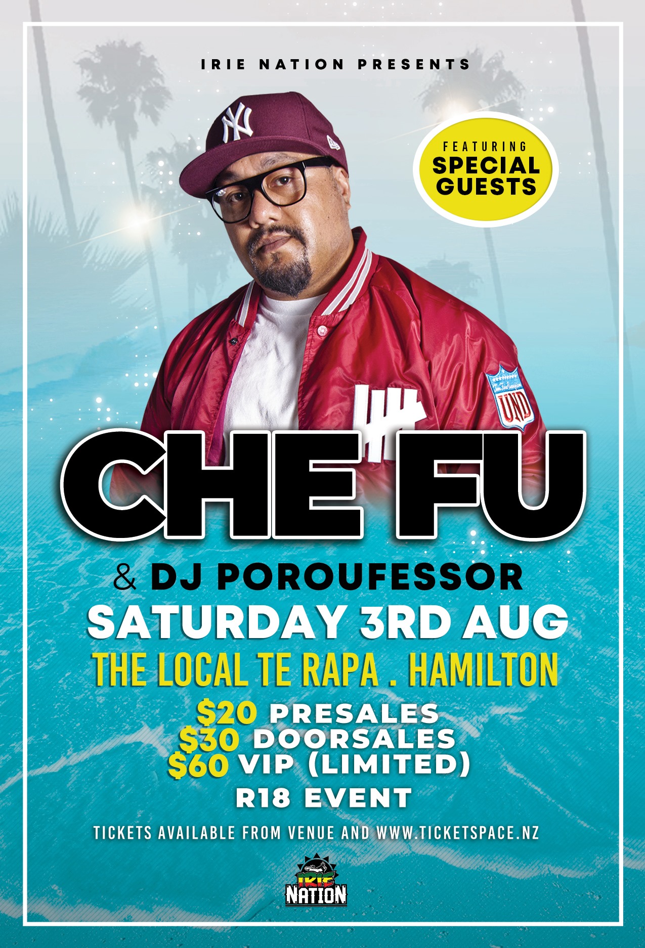 Tickets for CHE FU - Hamilton in Te Rapa from Ticketspace
