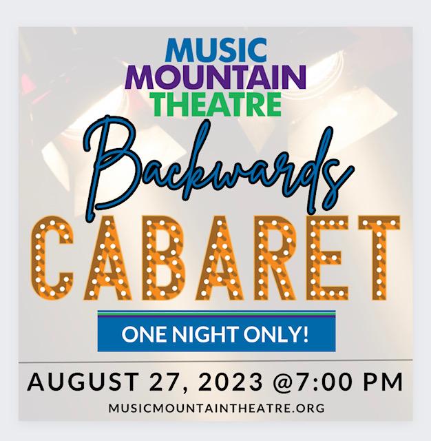 Tickets for MMT Backwards Cabaret in Lambertville from ShowClix