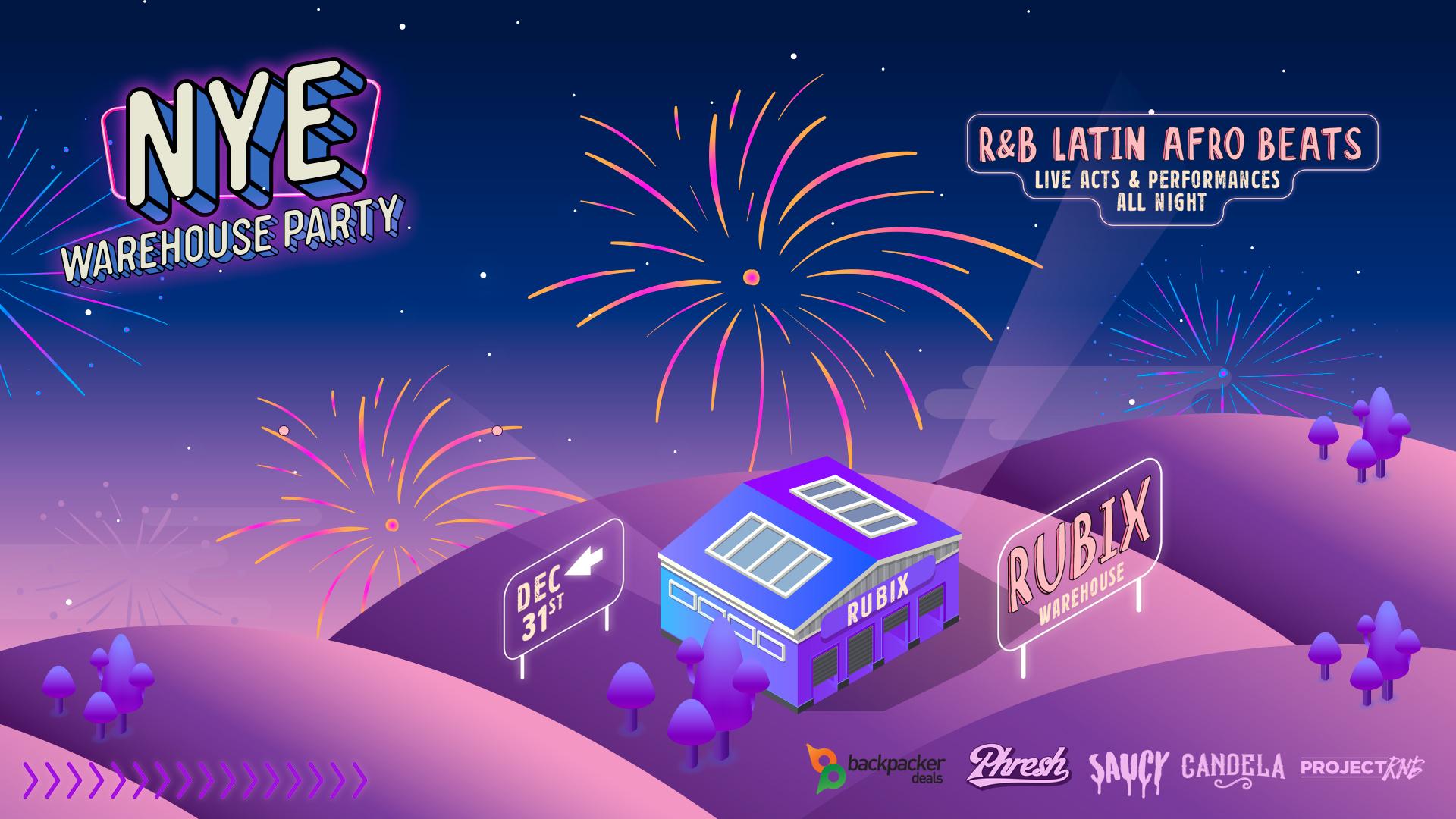 Tickets for NYE Warehouse party in Brunswick from Ticketbooth