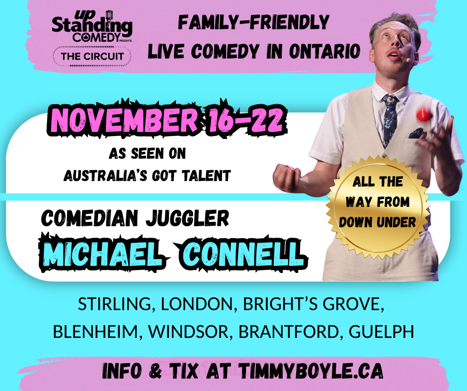 Tickets for Comedy Juggler Michael Connell "The Circuit" 52 in Blenheim ...