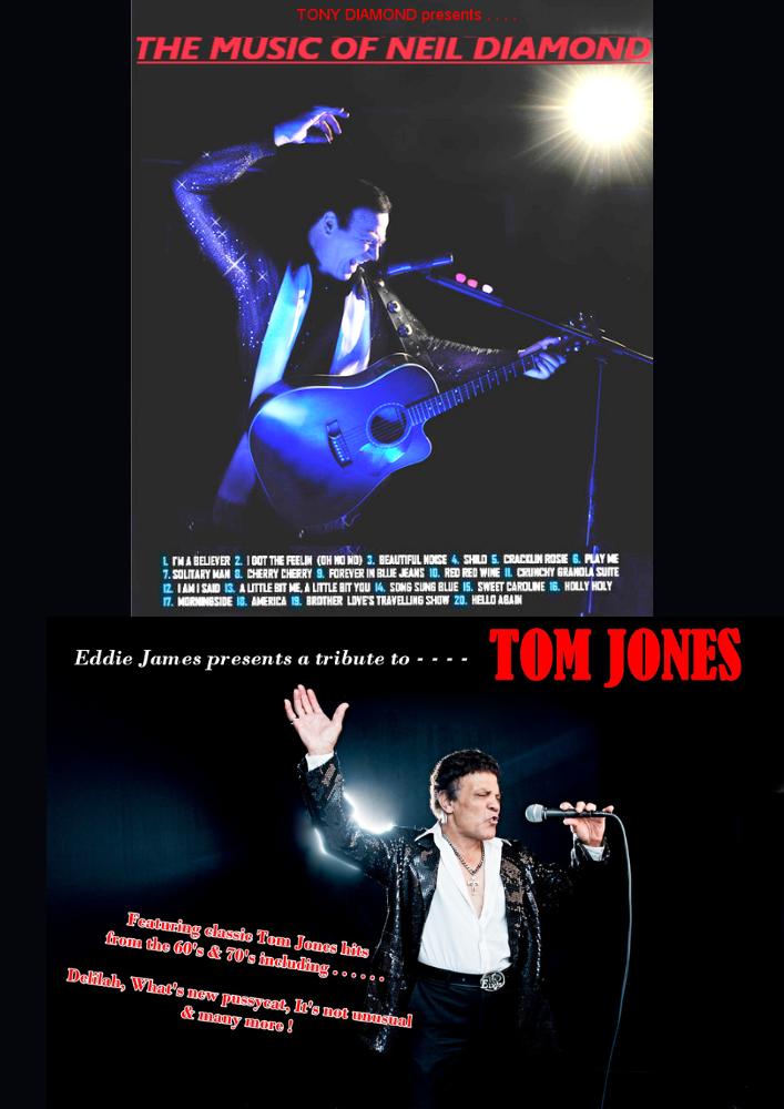 Tickets for Mother's Day with Neil Diamond & Tom Jones Tribute in North ...