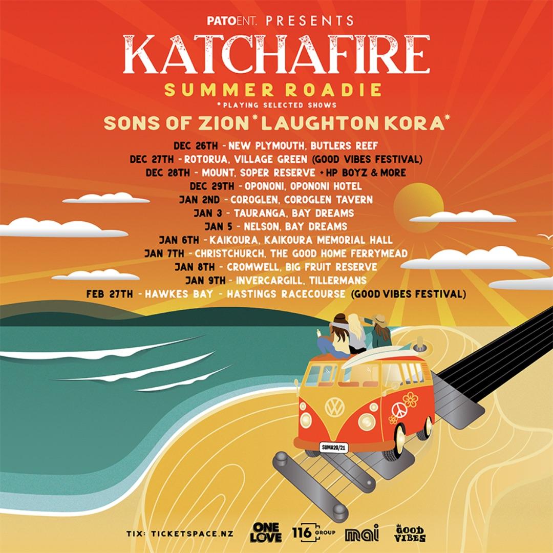 Tickets for Katchafire Summer Roadie - Cromwell in Cromwell from ...
