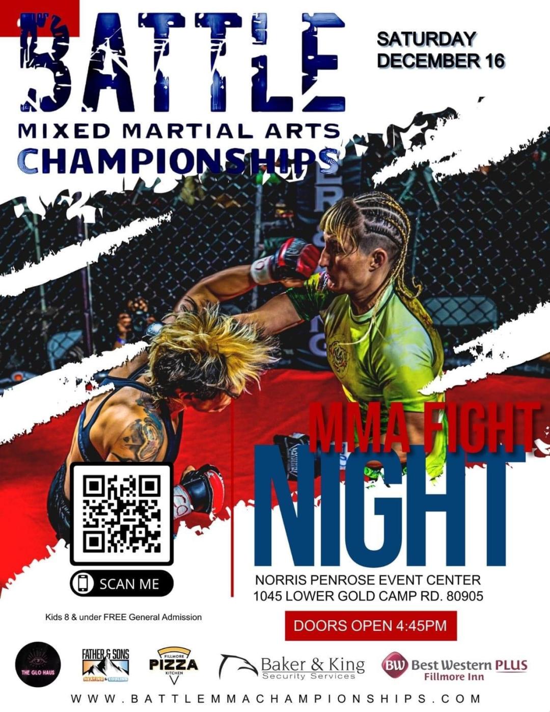 Tickets for Battle MMA Championships 11 in Colorado Springs from NPEC, LLC