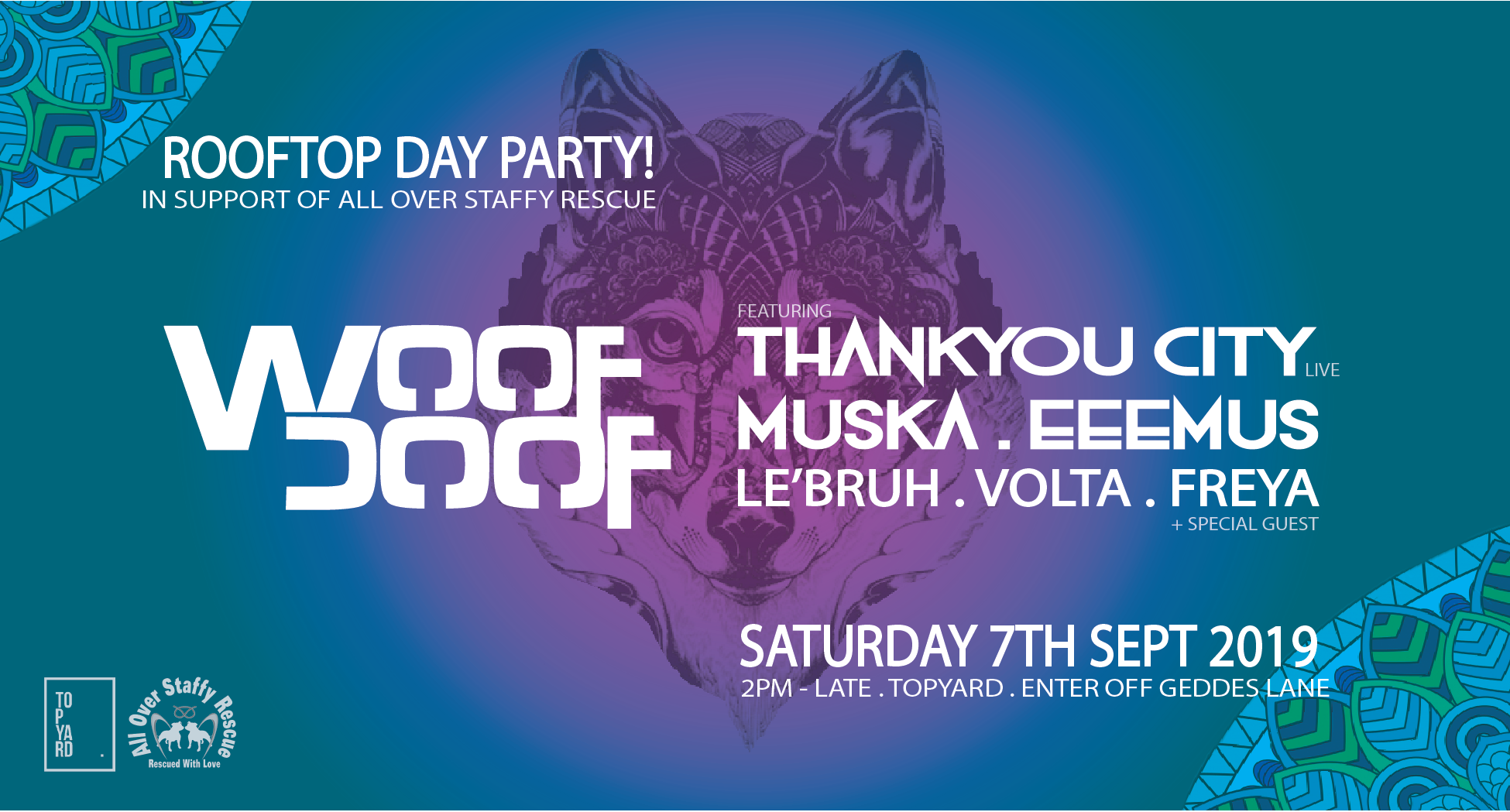 Tickets for WOOF DOOF ROOFTOP DAY PARTY! in Melbourne from Ticketbooth