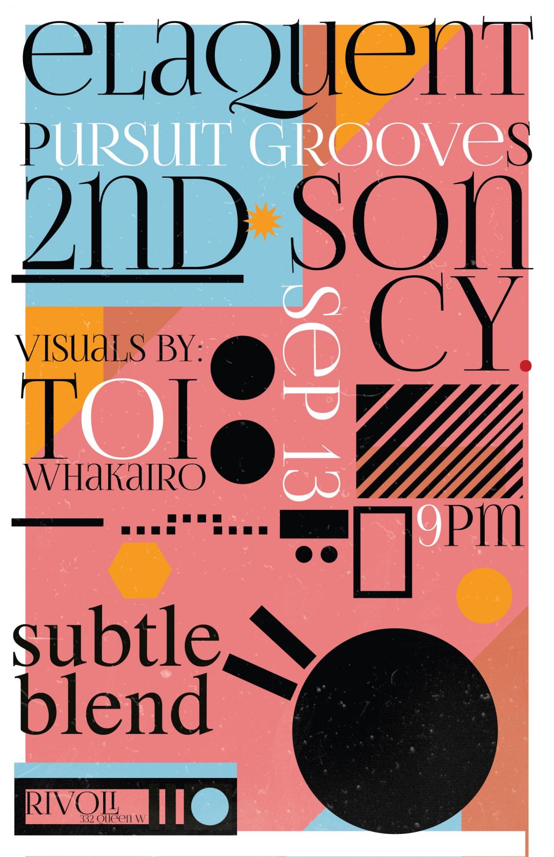 Tickets for Subtle Blend ft. Elaquent / Pursuit Grooves + more in ...