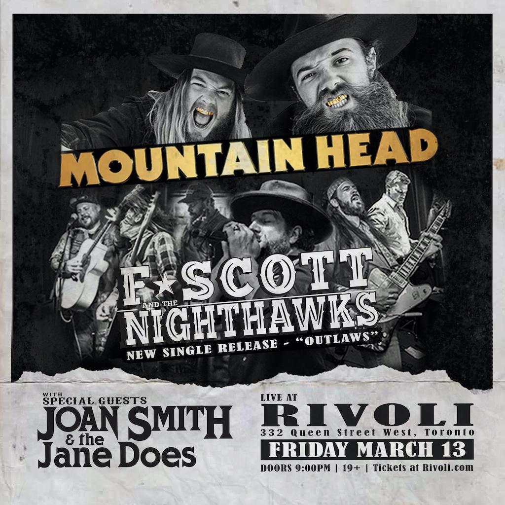 Tickets for Mountain Head w/ F. Scott & the Nighthawks in Toronto from ...