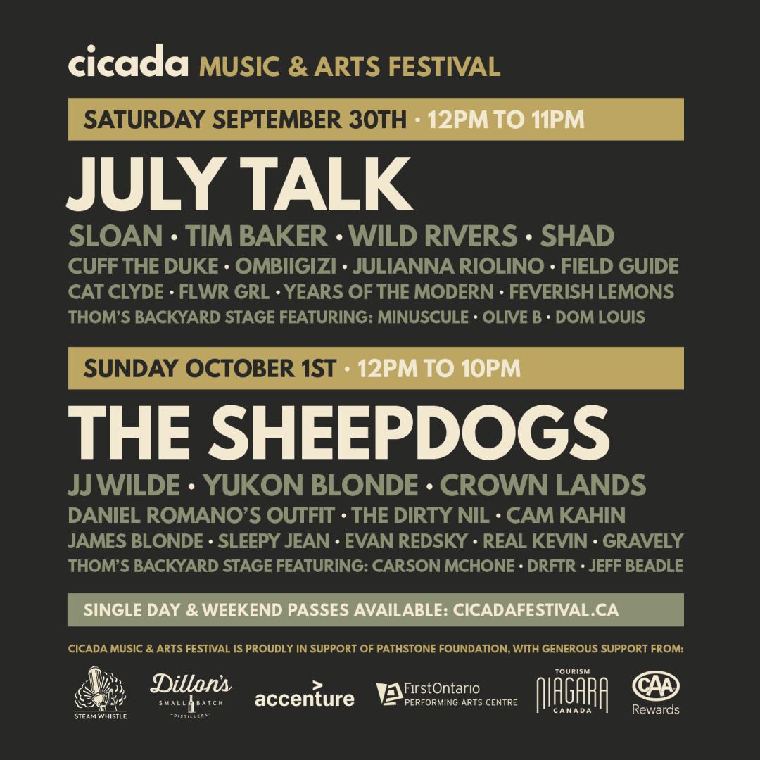 Tickets for Cicada Music & Arts Festival 2023 in St. Catharines from ...