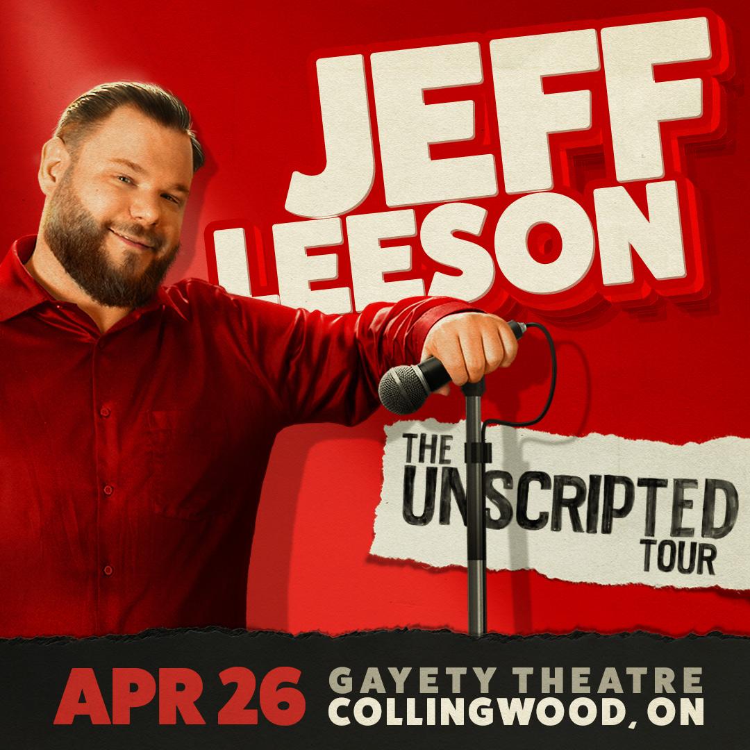 Tickets for Jeff Leeson Unscripted Comedy Tour in Collingwood from ...