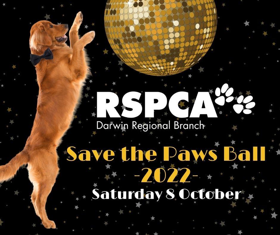 Tickets for RSPCA Save the Paws Ball 2022 in Darwin City from Ticketbooth