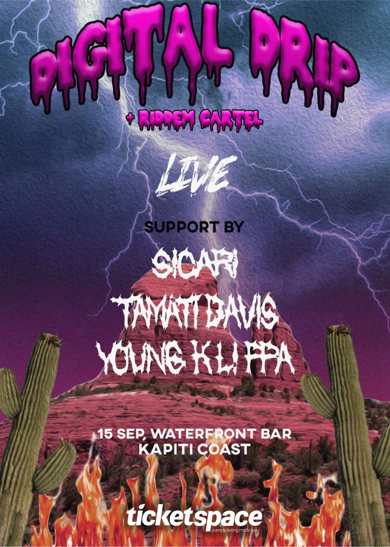 Tickets for DIGITAL DRIP + RIDDIM CARTEL & GUESTS - Kapiti in ...