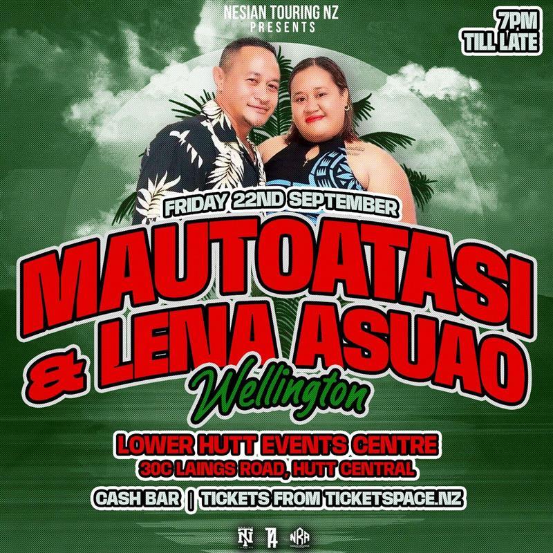 Tickets for POSTPONED: Mautoatasi & Lena Asuao | Wellington in Lower Hutt from Ticketspace