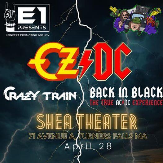 Tickets for OZ/DC: Crazy Train and Back in Black at the Shea in Turners Falls from ShowClix