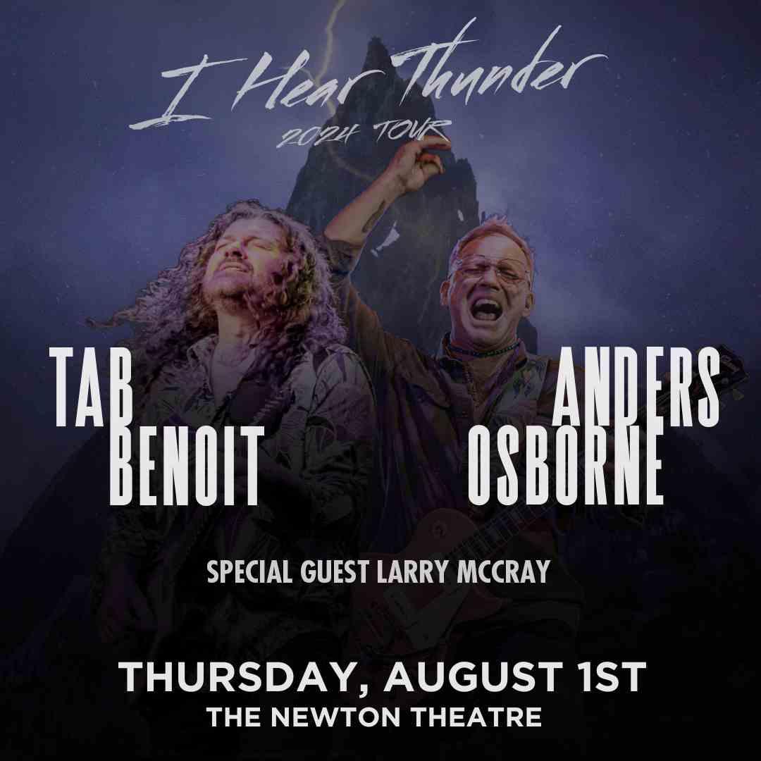 Tickets for Tab Benoit & Anders Osborne in Newton from ShowClix