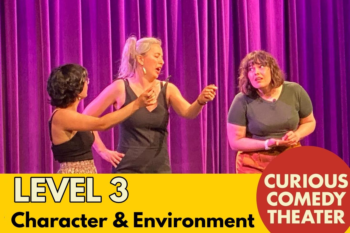 Tickets for Level 3 Improv Class: Character and Environment in Portland from ShowClix