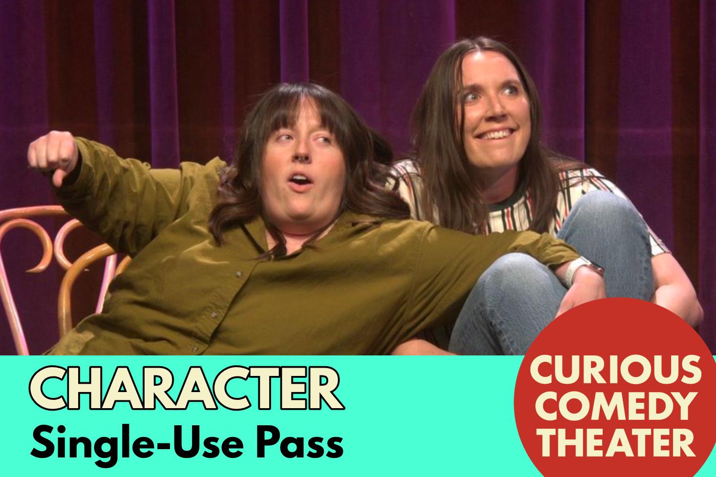 Tickets for CHARACTER Improv Class: SINGLE-USE PASS in Portland from ShowClix