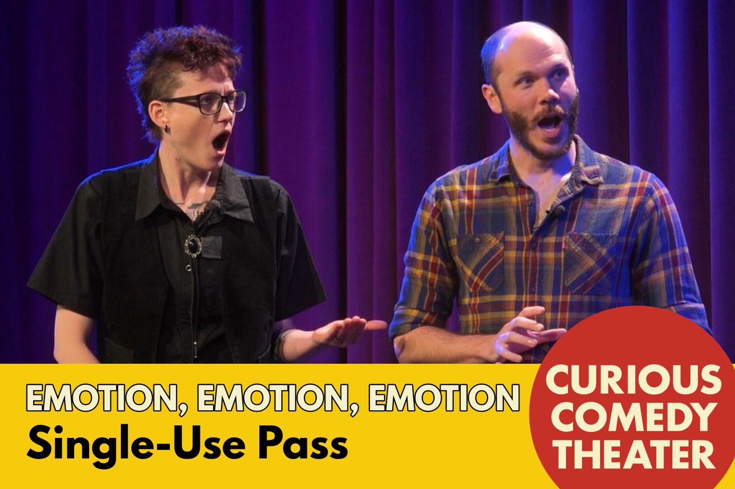 Tickets for Emotion Improv Class: SINGLE-USE PASS in Portland from ShowClix