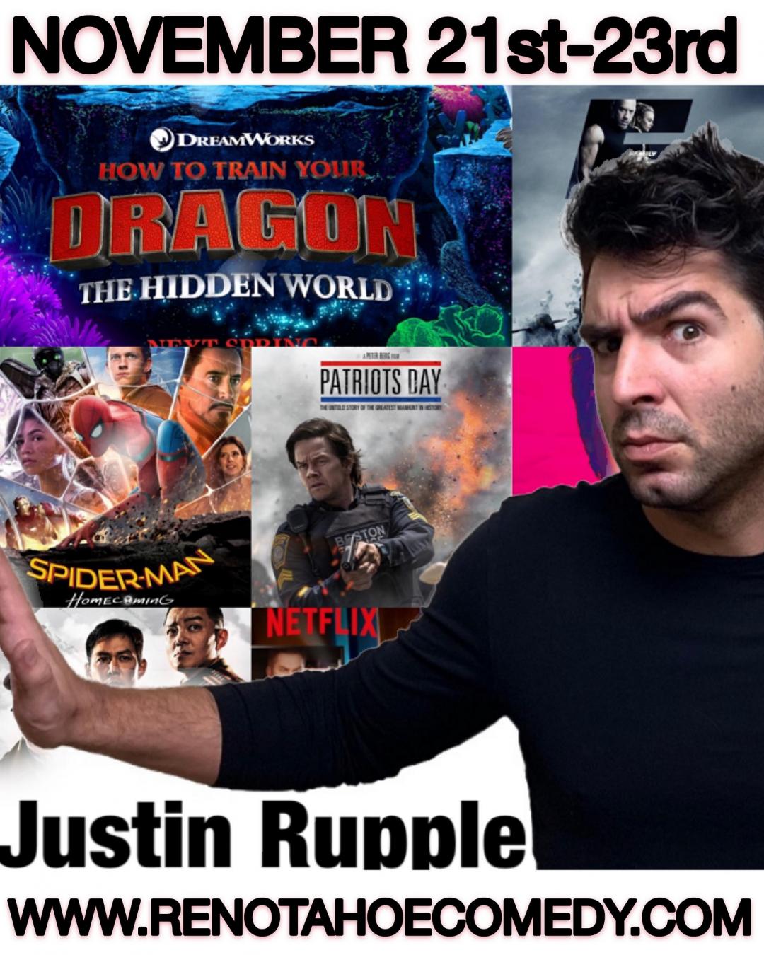 Tickets for Comedian, Actor and Impressionist Justin Rupple Headlines ...