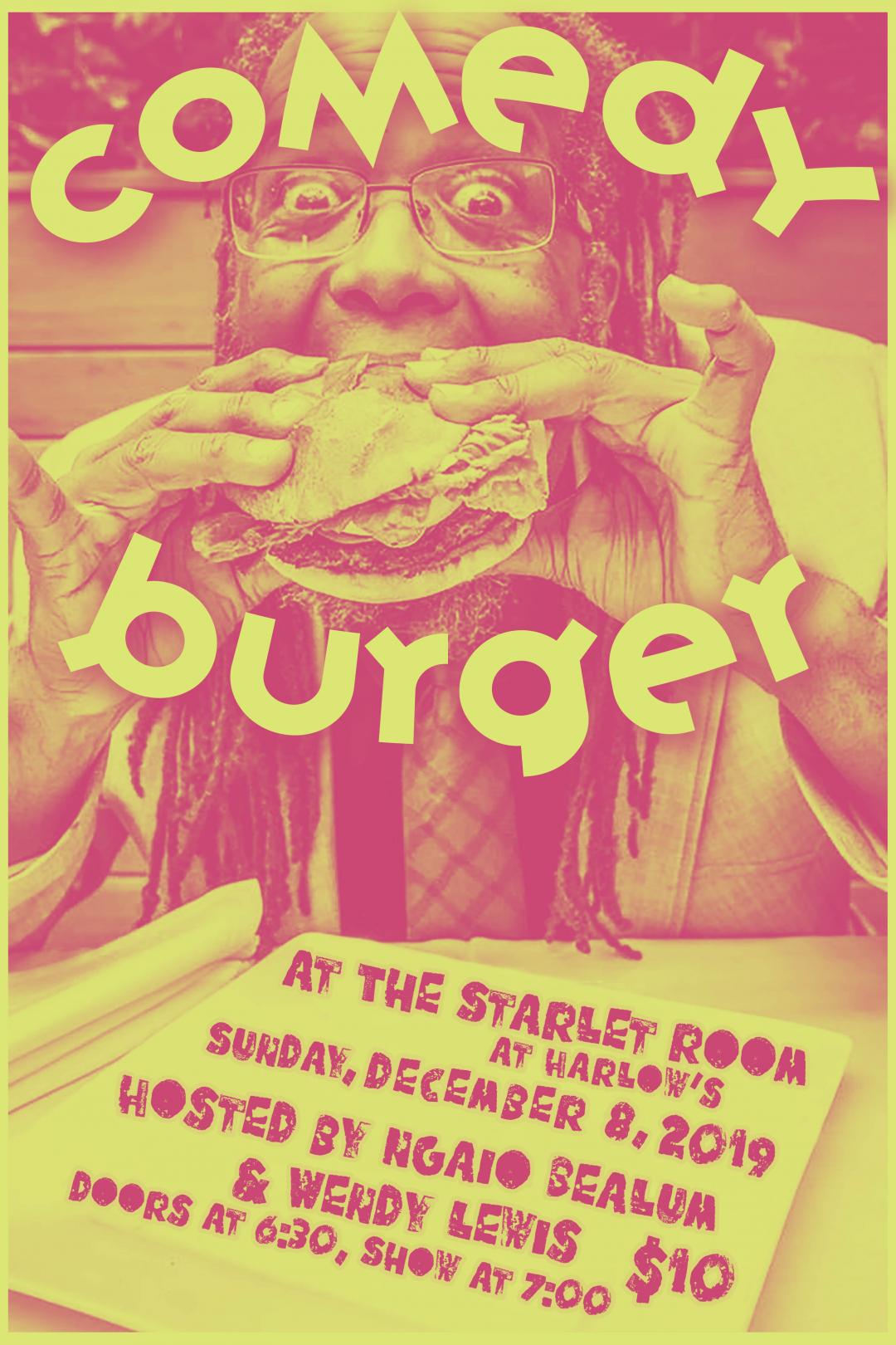 Tickets for Comedy Burger ft. Ngaio Bealum in Sacramento from Harlows