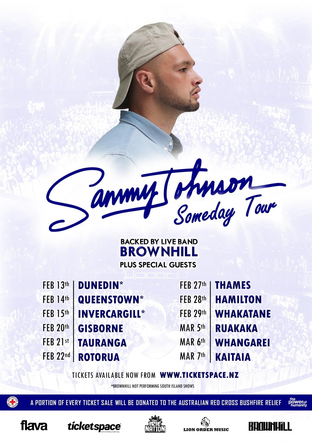 Tickets for SAMMY J 'Someday Tour' - Hamilton in Hamilton from Ticketspace