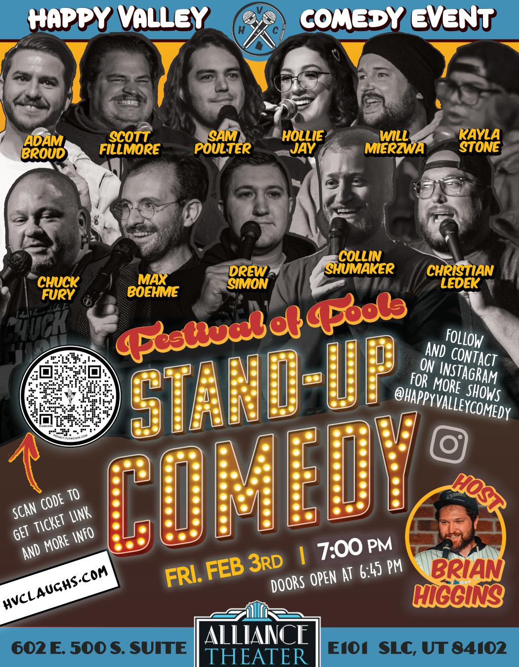 Tickets for Happy Valley Comedy in Salt Lake City from ShowClix