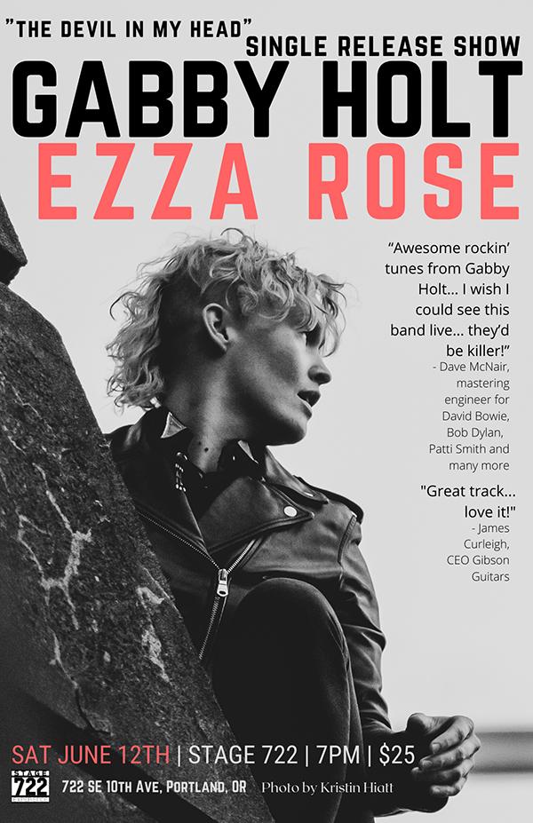 Tickets for CANCELLED - Gabby Holt (EP Release) w/ Ezza Rose in ...