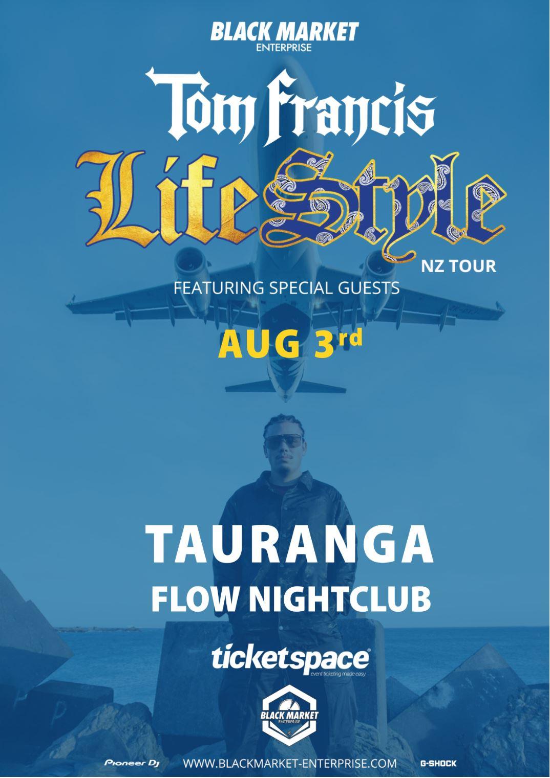 Tickets for TOM FRANCIS - LIFESTYLE TOUR NZ - TAURANGA in Tauranga from ...