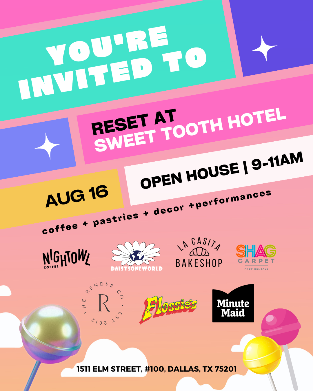 Tickets for Reset at Sweet Tooth Hotel in Dallas from ShowClix