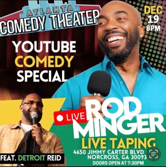 Tickets for ROD MINGER LIVE TAPING in Norcross from Atlanta Comedy Theatre