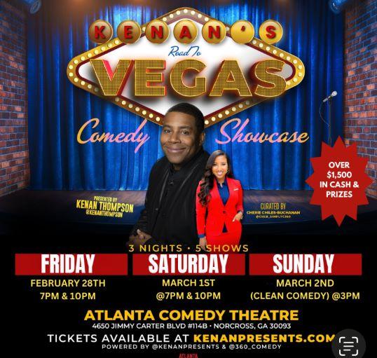 Tickets for Kenan's Road To Vegas Clean Comedy Showcase Brunch in Norcross from Atlanta Comedy ...