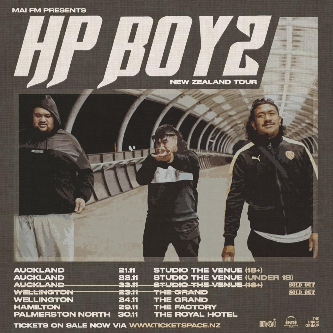 Tickets for HP Boyz - Wellington in Wellington from Ticketspace