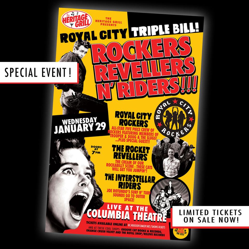 Tickets for Rockers, Revellers n’ Riders!!! in New Westminster from ...