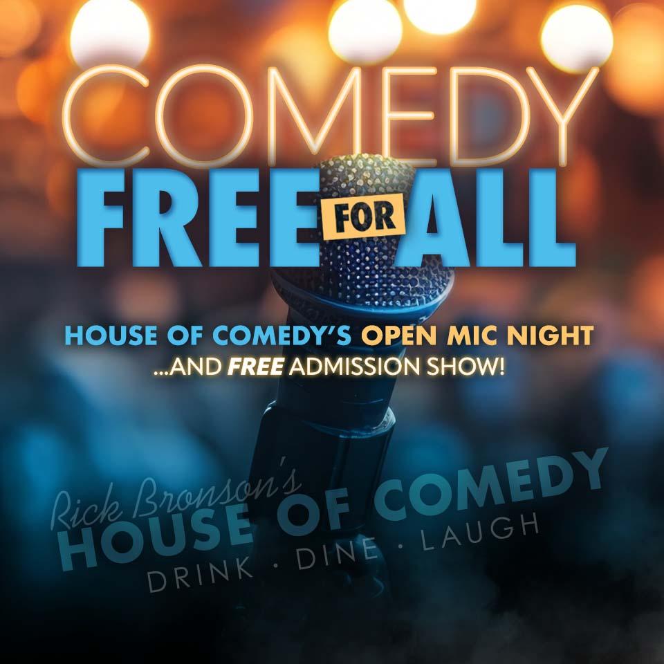 Tickets for Comedy Free-For-All in New Westminster from House of Comedy ...