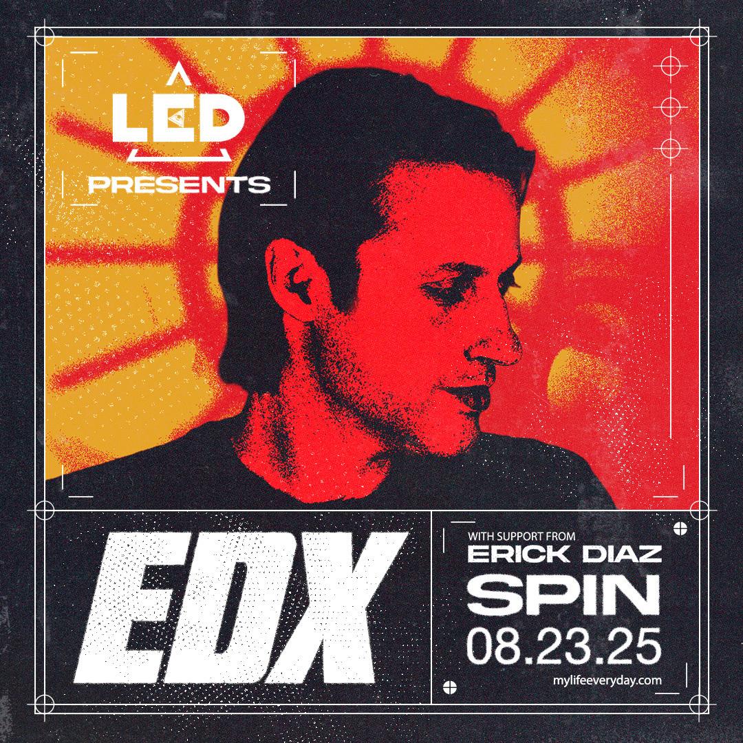 Tickets for LED presents EDX at Spin Nightclub in San Diego from Showclix
