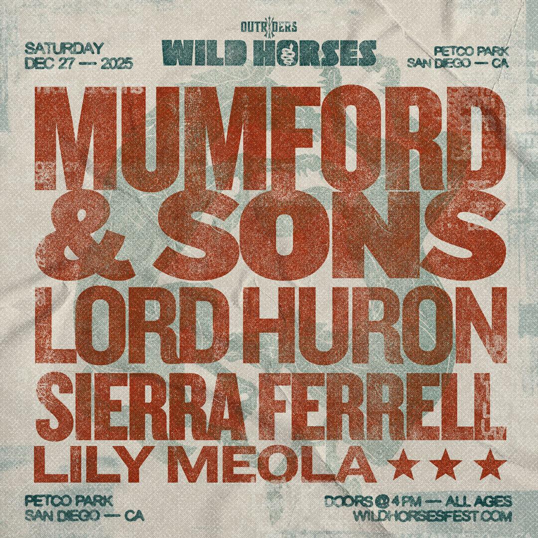 Tickets for Outriders Present Wild Horses 2025 with Mumford & Sons ...