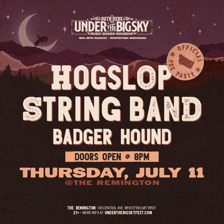 Tickets for Outriders x Under The Big Sky presents Hogslop String Band ...