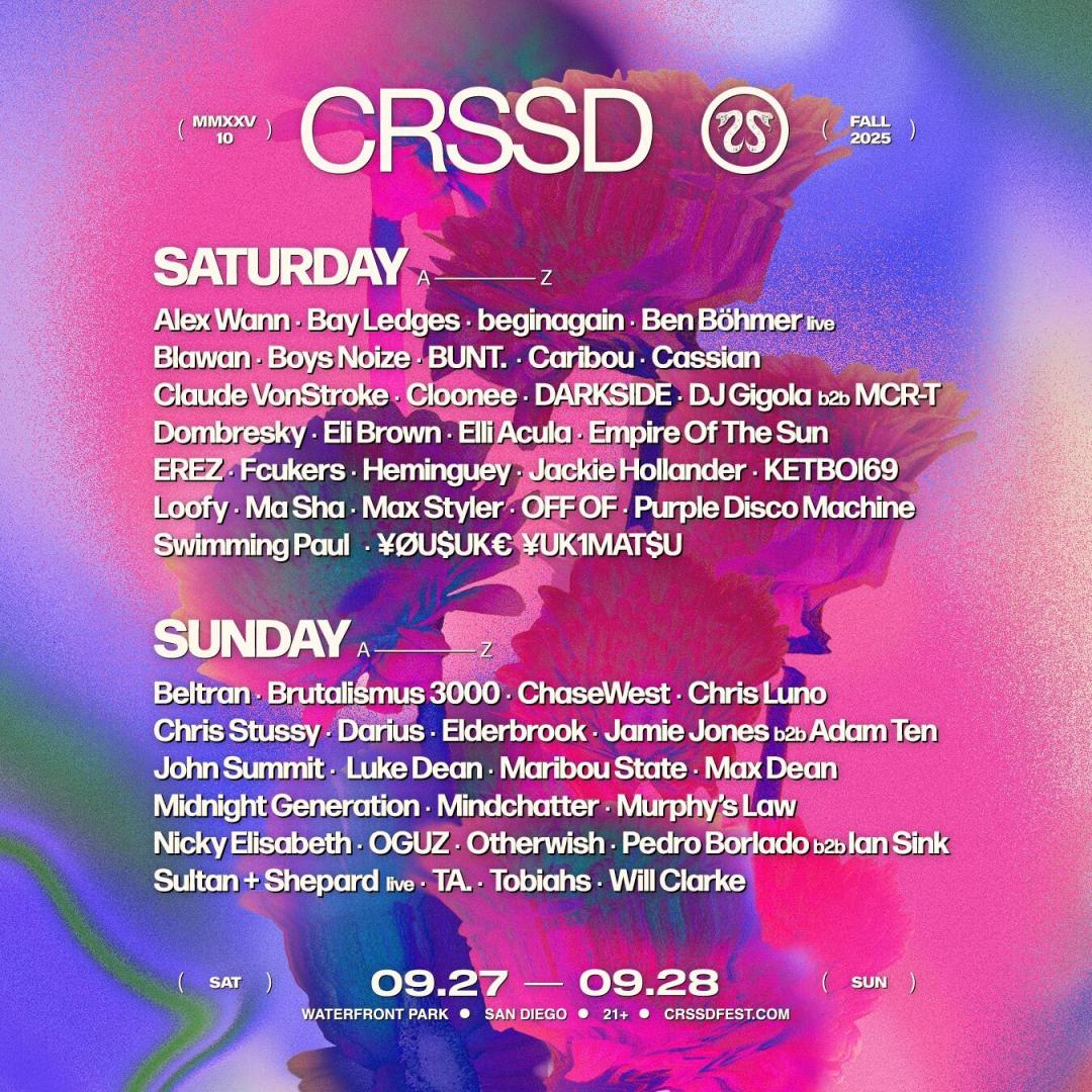 Tickets for FNGRS CRSSD presents CRSSD FESTIVAL FALL '25 in San Diego ...
