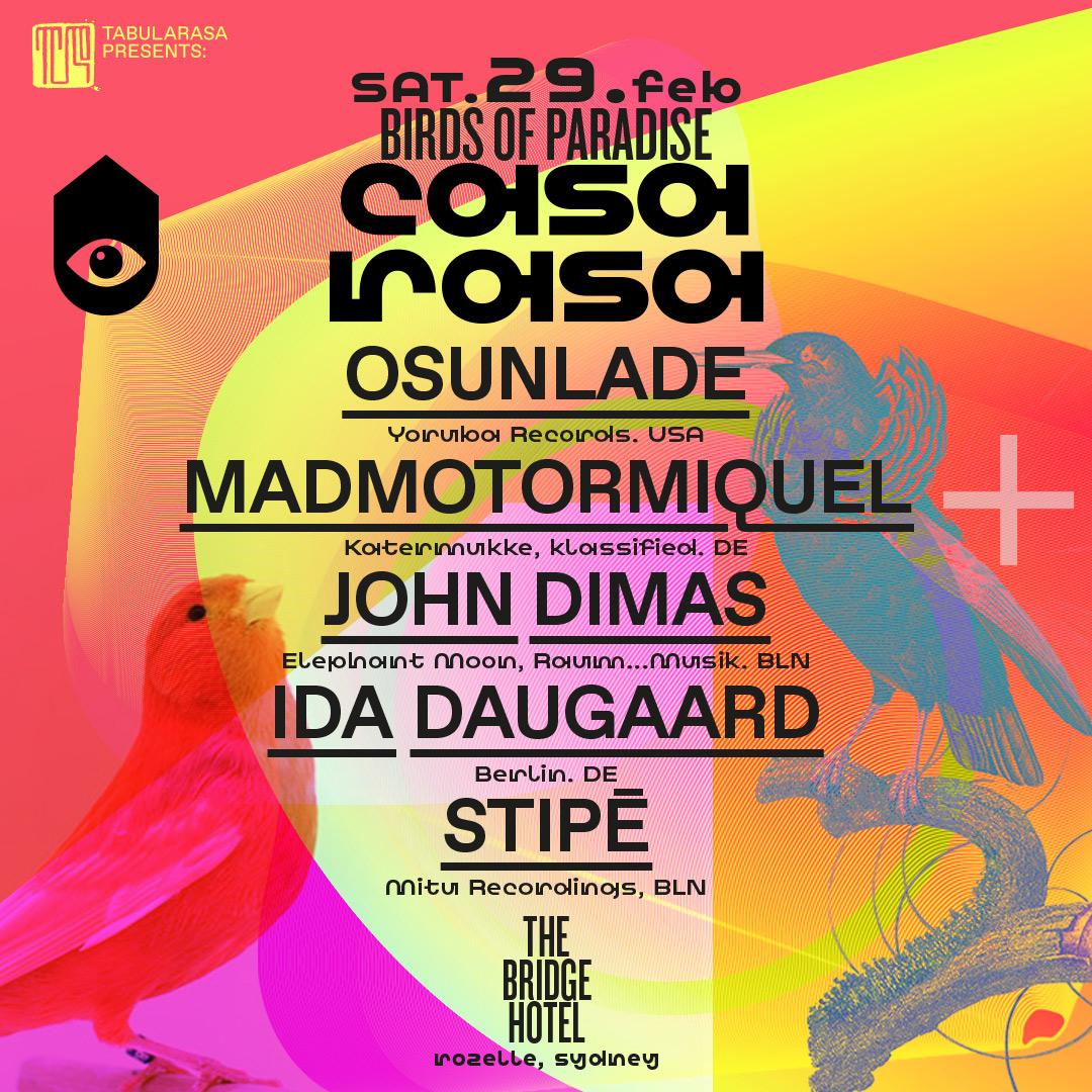 Tickets for Tabularasa Presents: Casa Rasa w/ Osunlade, Madmotormiquel ...
