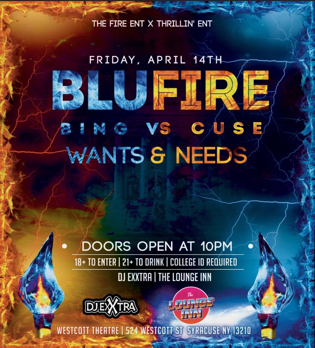 Tickets for BLU FIRE: BING VS CUSE in Syracuse from ShowClix