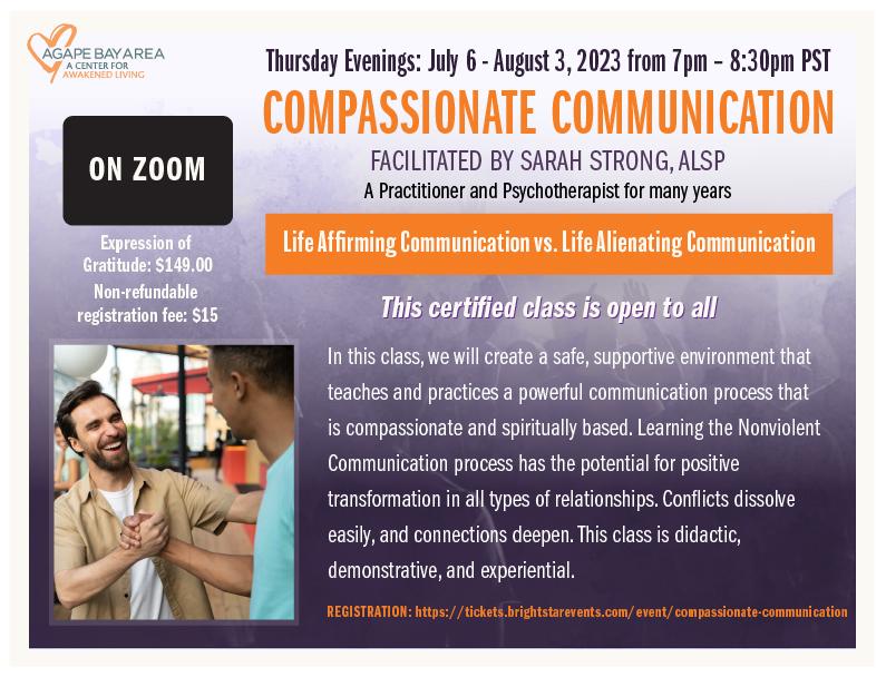 Tickets for Compassionate Communication in Pacific Time Zone from ...