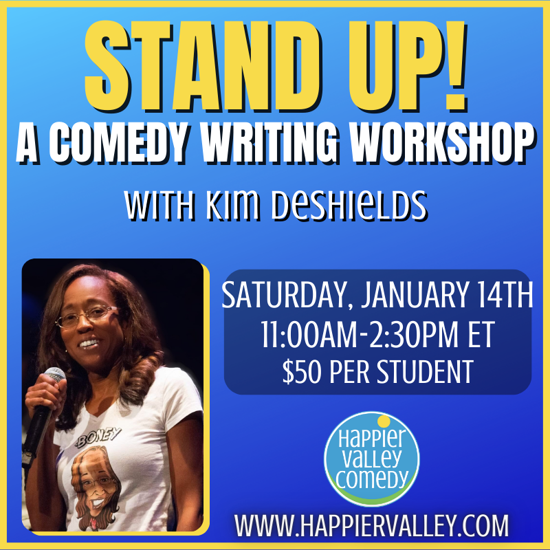 Tickets for STAND UP! A Comedy Writing Workshop in Hadley from ShowClix