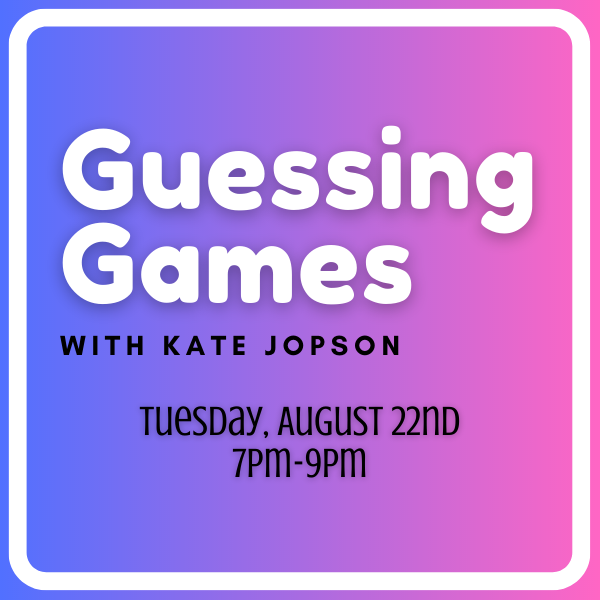 Tickets for Guessing Games with Kate in Hadley from ShowClix