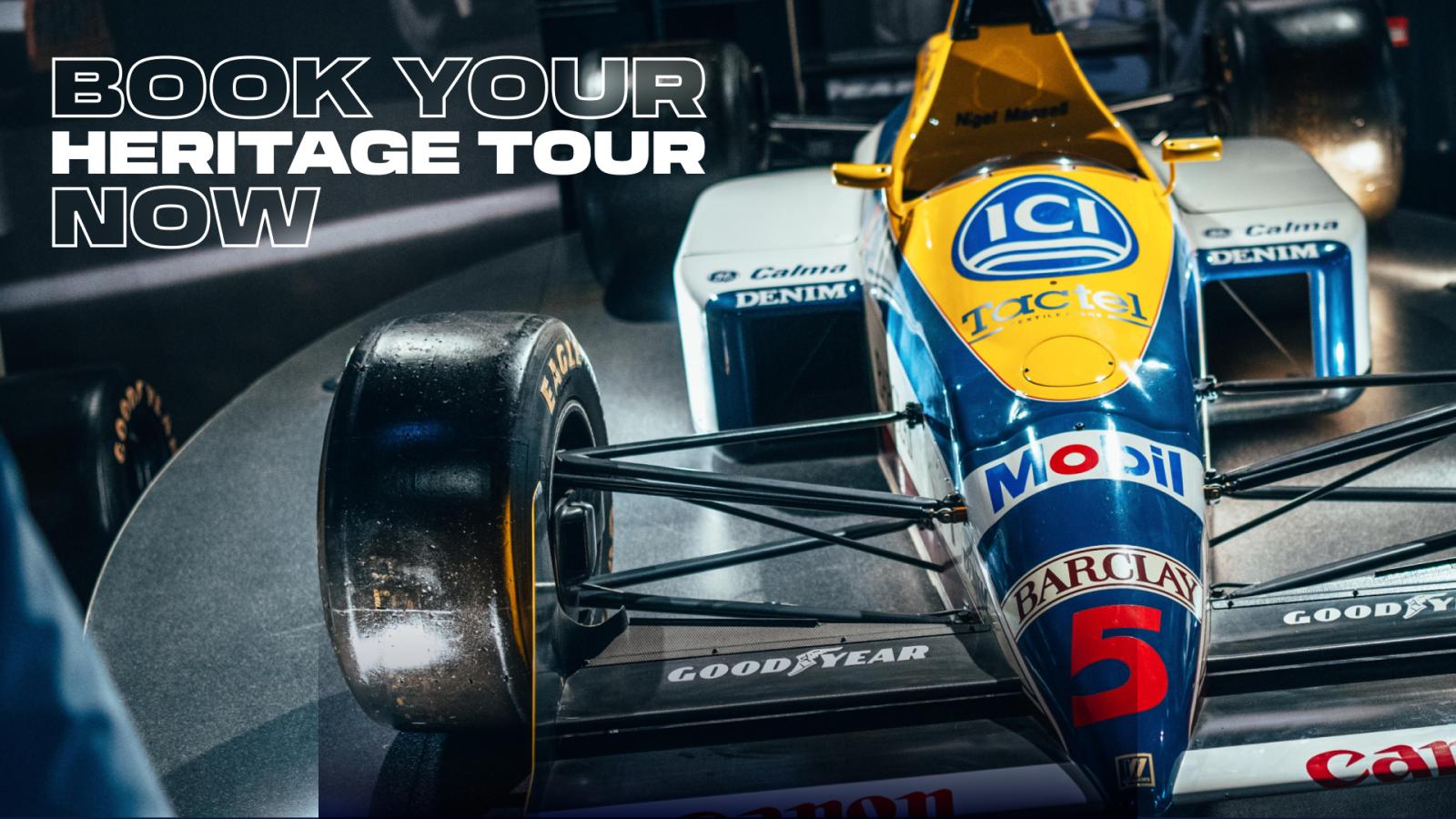 Williams Racing Heritage Museum Tour in Grove - Checkout