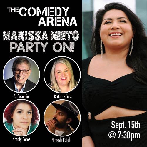 Tickets for Marissa Nieto: PARTY ON in McKinney from ShowClix